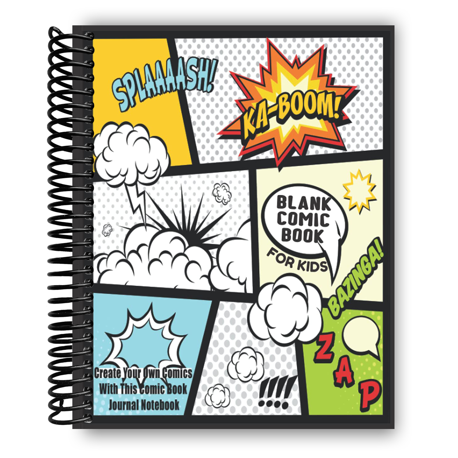 Blank Comic Book For Kids : Create Your Own Comics With This Comic Book ...