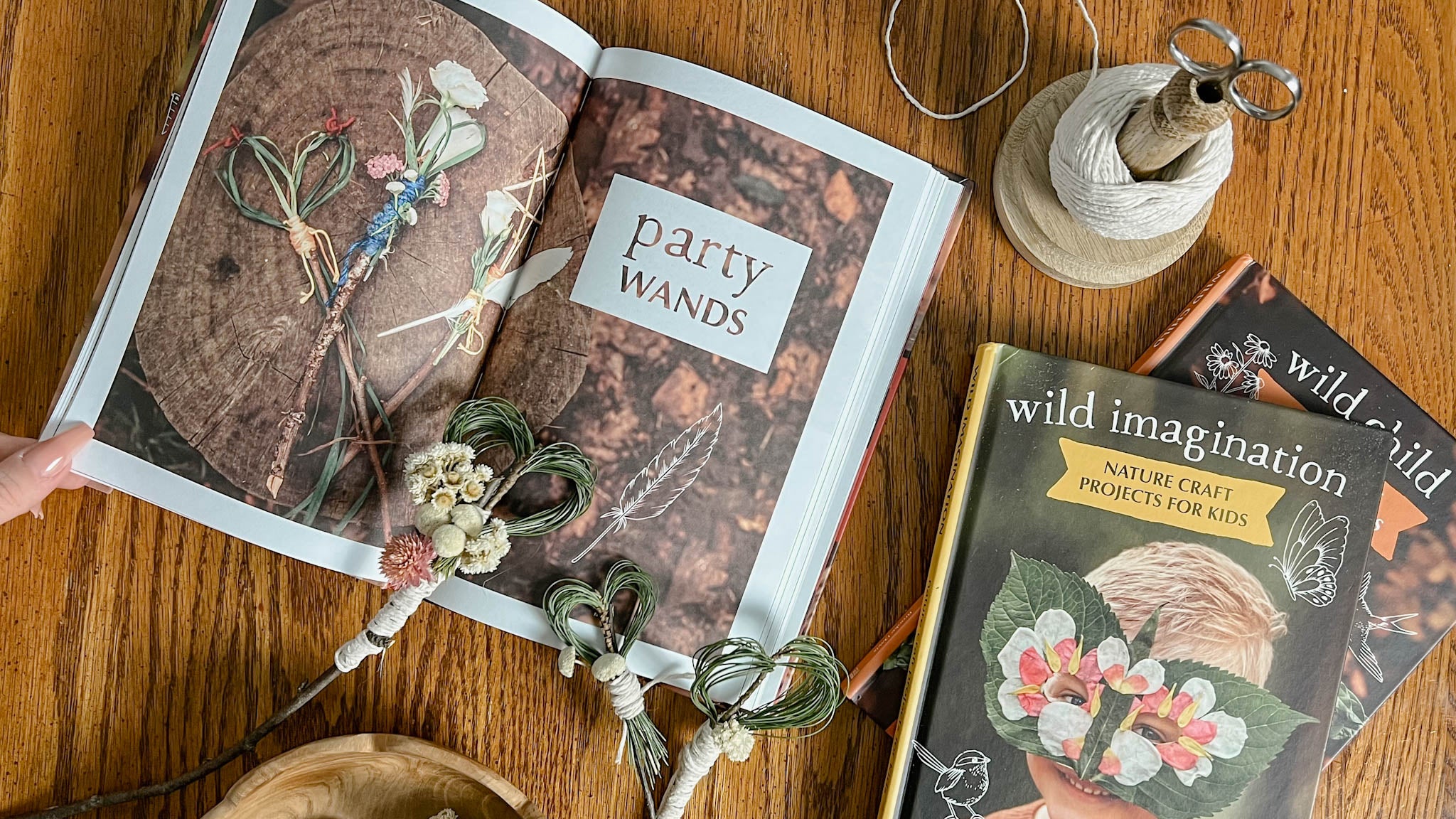 Magic Nature Wands by Birdie | Chickadees Wooden Toys