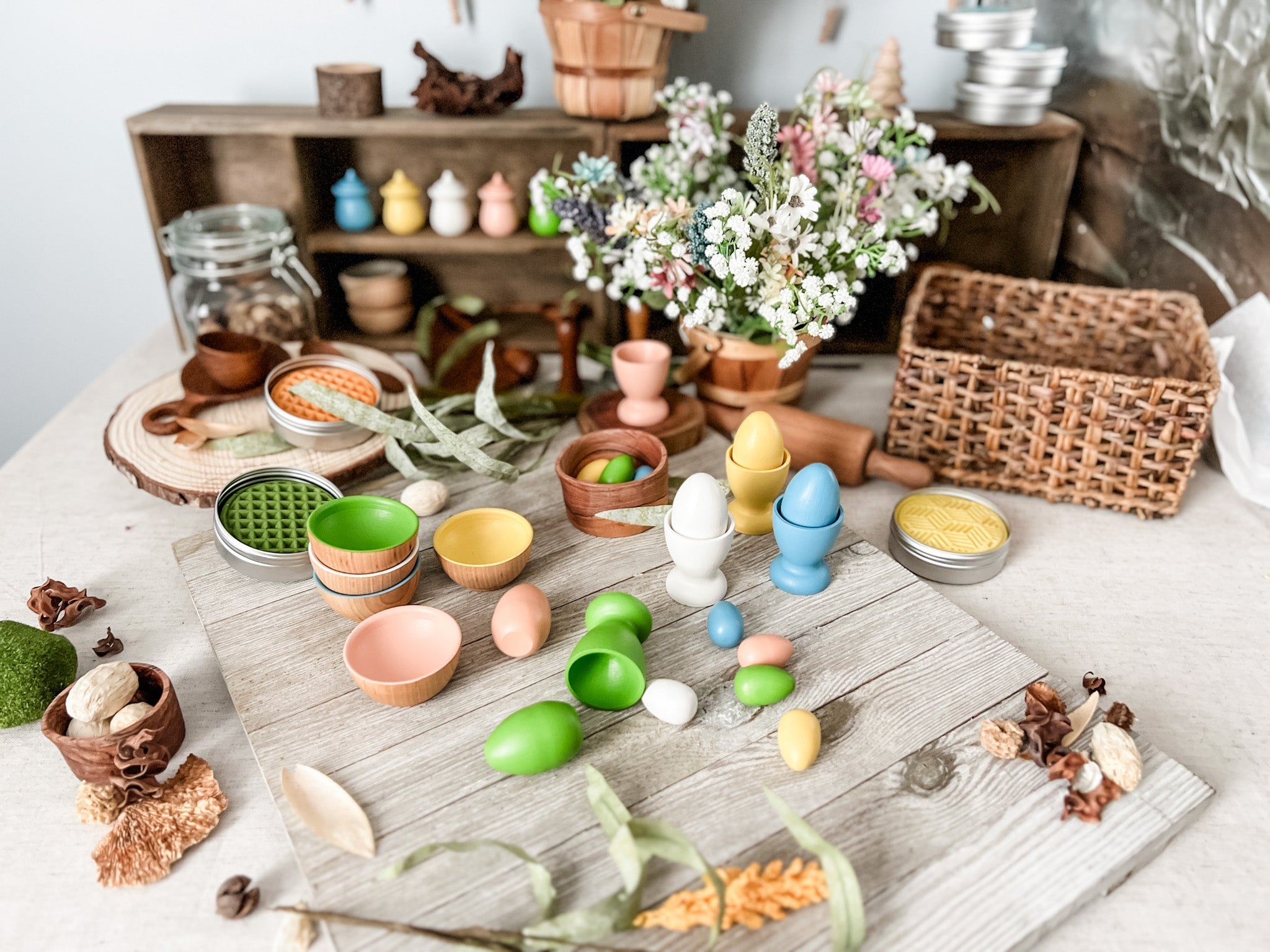 Spring Collection | Chickadees Wooden Toys