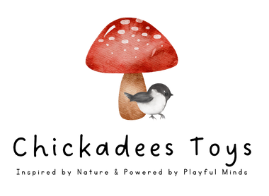 Large Seashore Tinker Tray | Chickadees Wooden Toys